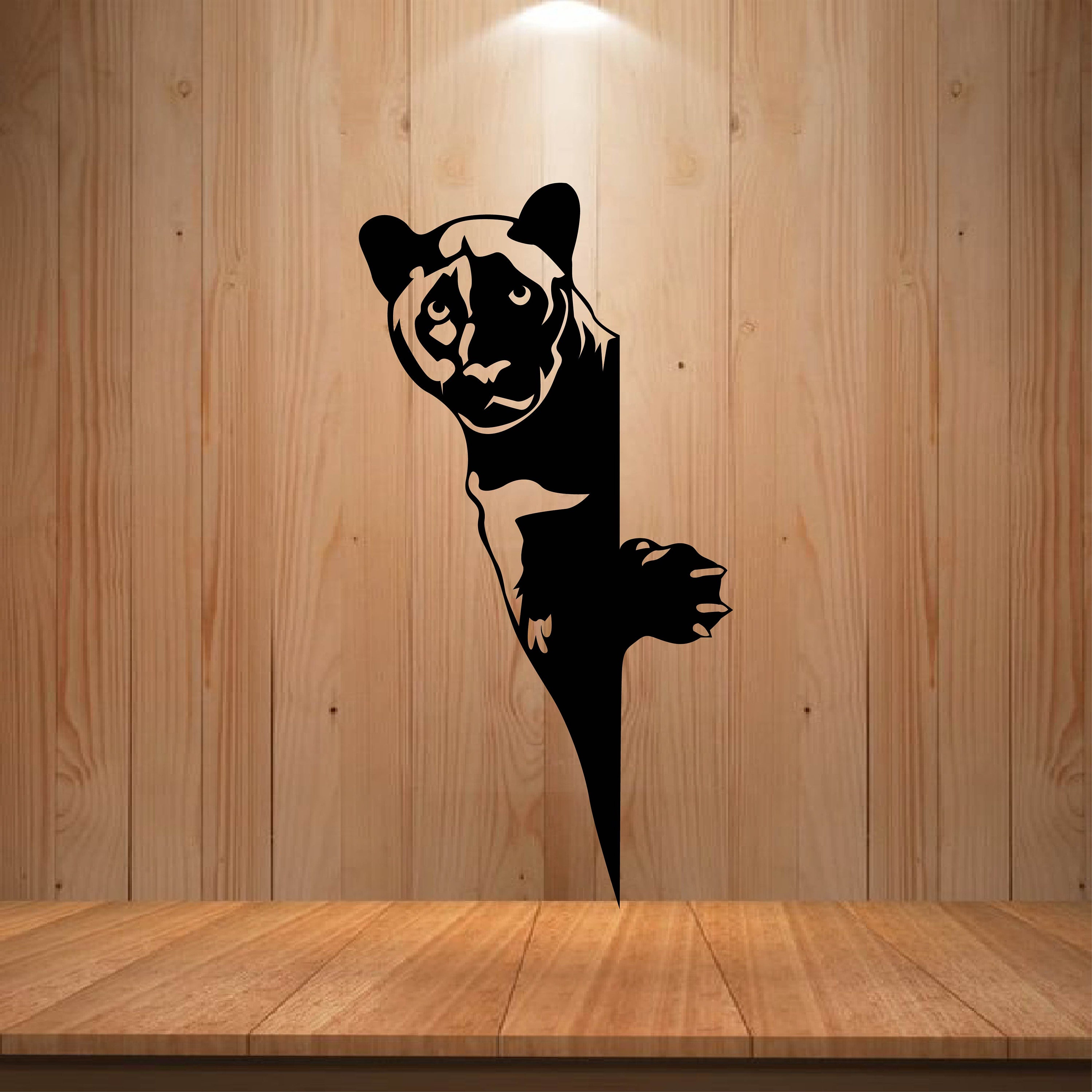Peeking Panthers SVG Panthers Png Black Panther SVG - Etsy