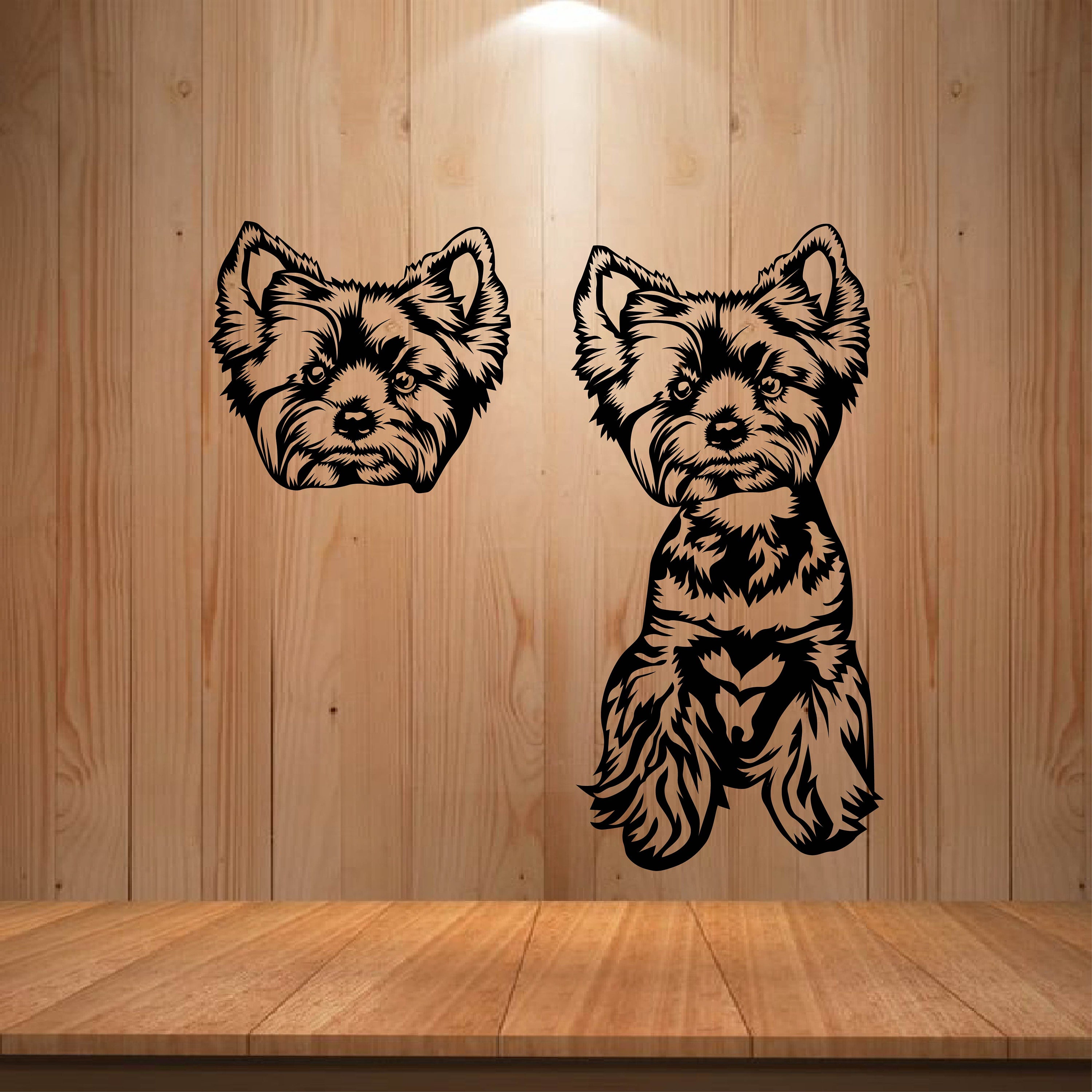Yorkshire Terrier Svg, Peeking Yorkie Svg, Yorkshire Svg, Vector Svg ...