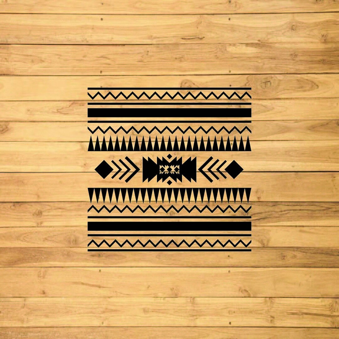 Aztec Pattern Svg,border Svg,seamless,tribal Svg Bundle,american ...