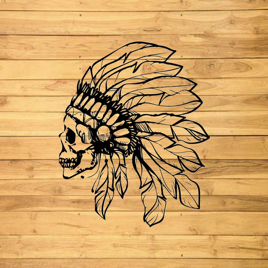 Native American Skull Svg | Indian Skull Svg | Teepee Svg | Native ...
