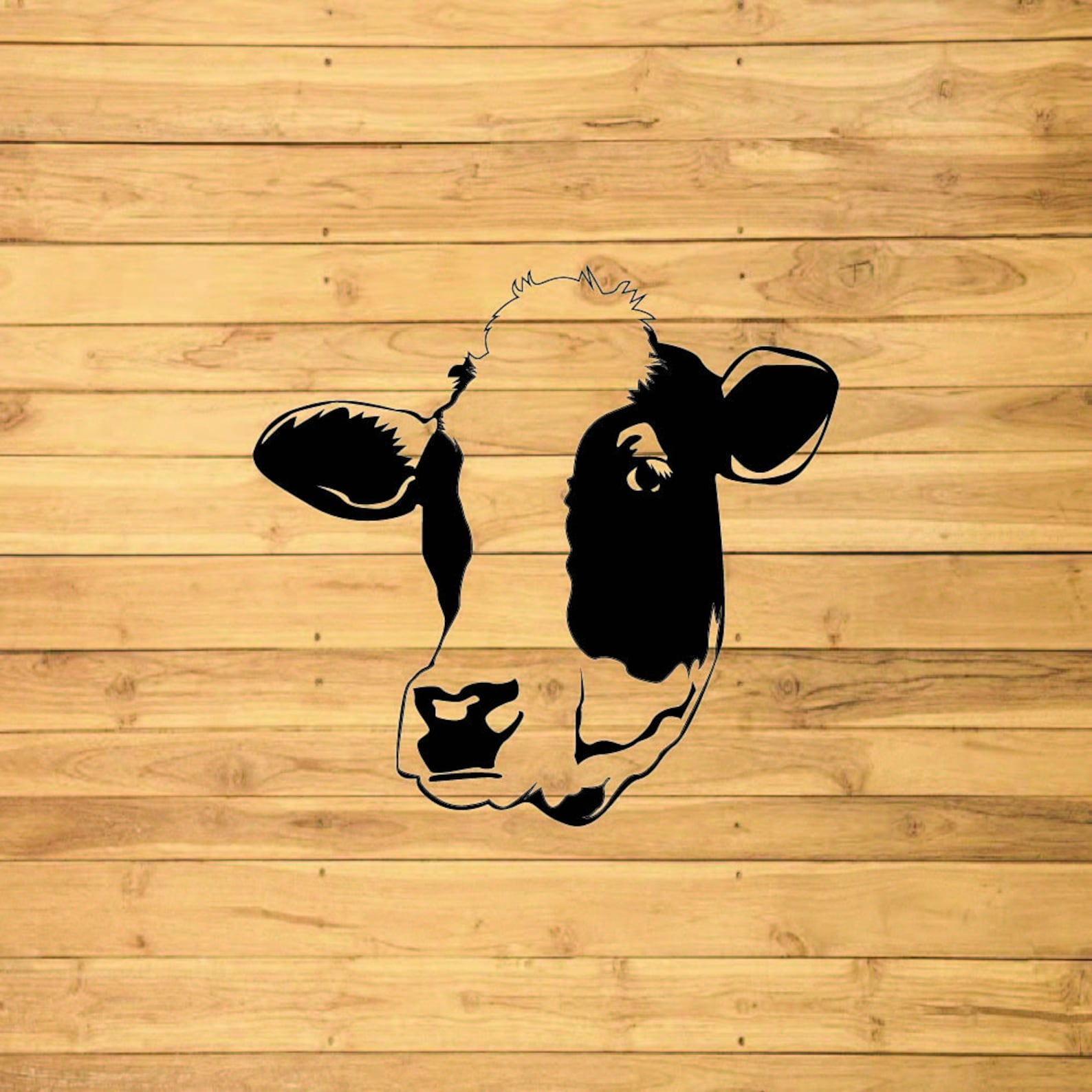 Cow Svg Cut File,cow in a Floral Wreath, Heifer Svg, Silhouettes Dxf ...