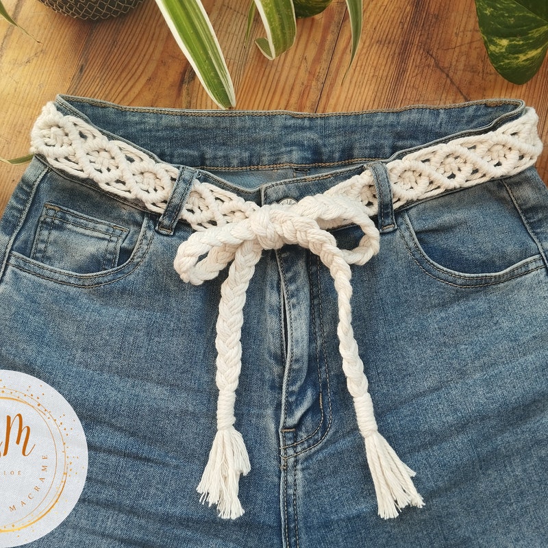 Macrame Belt - Etsy