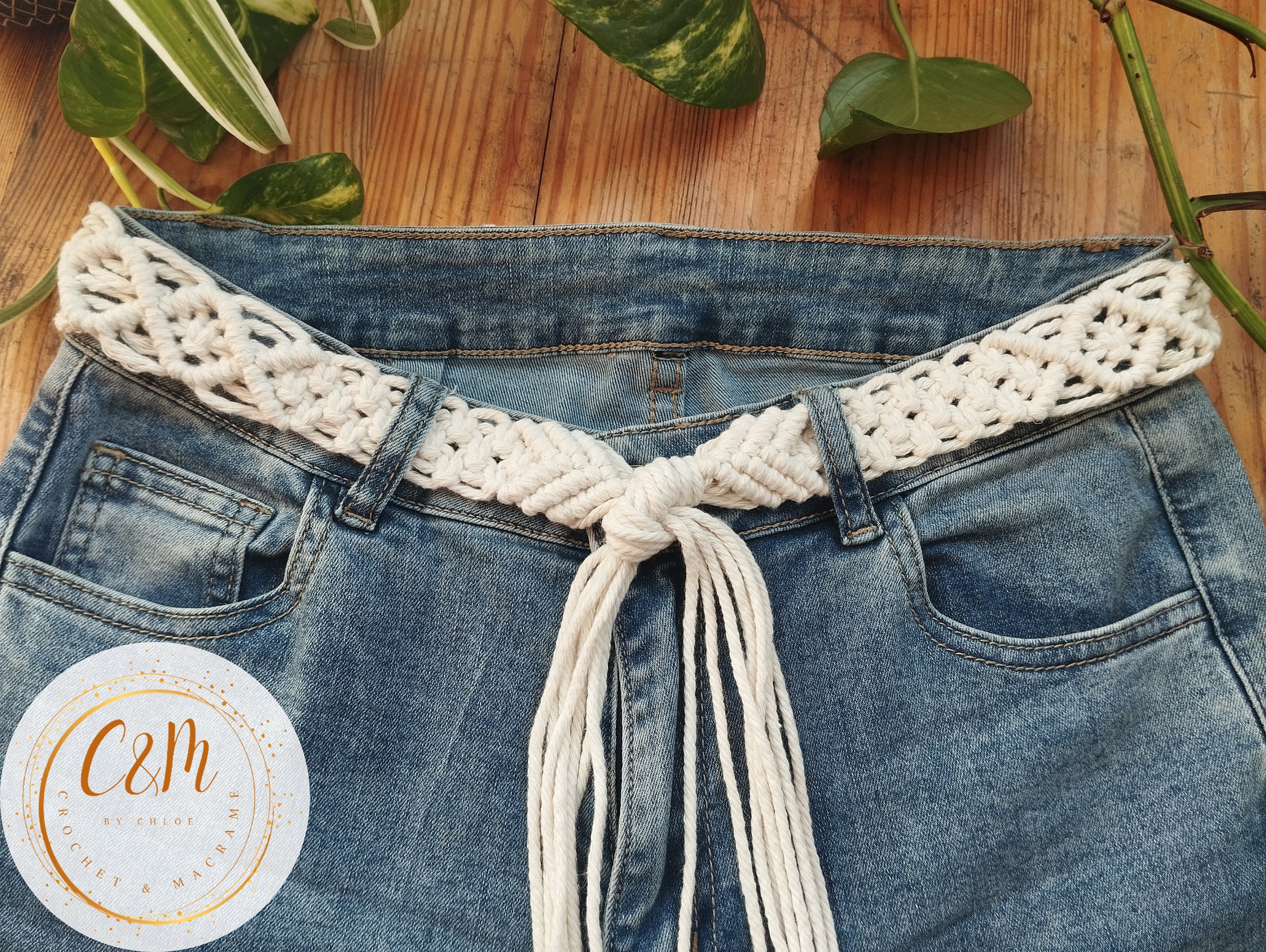 Macrame Belt DIY PDF Tutorial Pattern to Download Bella - Etsy