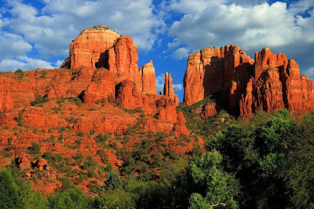 Cathedral Rock - Sedona - Arizona - Landscape - Scenic - Red Rock - Etsy