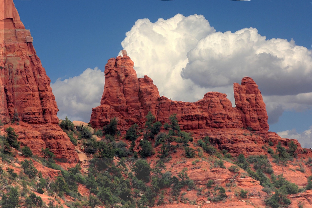 Sedona, Arizona Red Rock Formation With Uncanny Likeness to Snoopy the ...