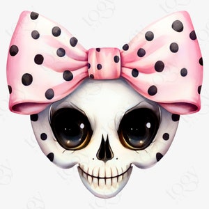 Cute Halloween Clipart Bundle, 6 Black and Pink Halloween PNG, Pink ...