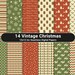 23 Digital Vintage Christmas Sheet Music Digital Paper, Scrapbook Paper ...