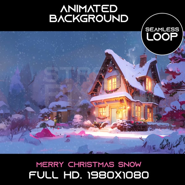 Streamer Background Christmas - Etsy