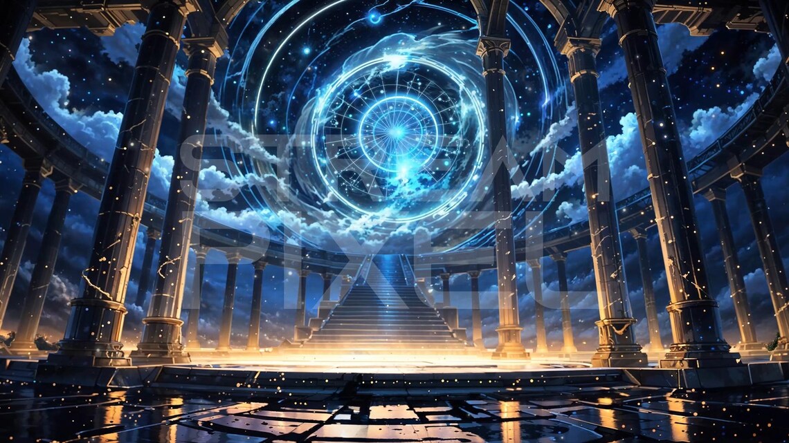 Anime Temple Animated Background: Seamless Loop (digital Download) - Etsy