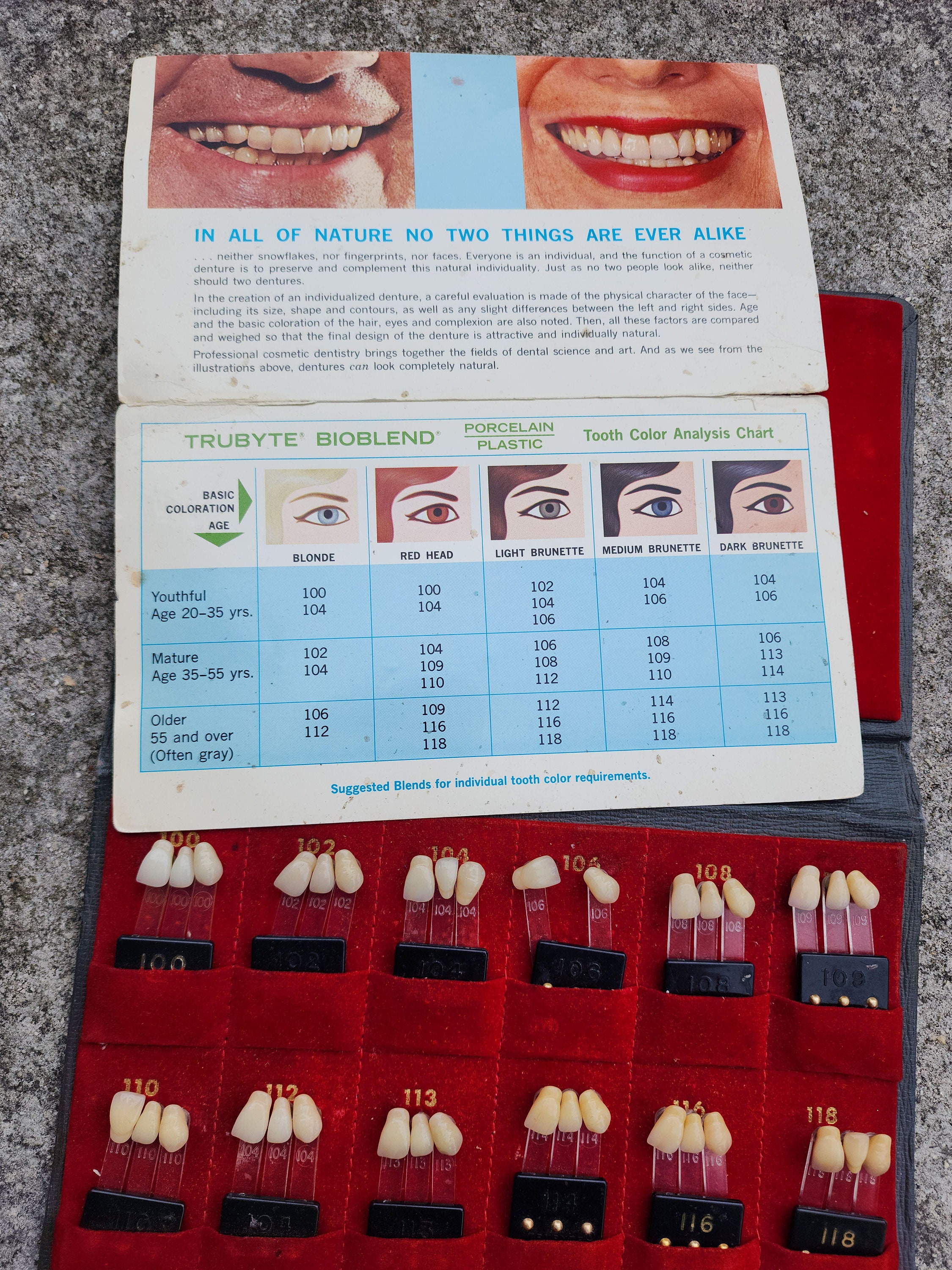 Antique Human Teeth Dental Salesman Kit - Etsy