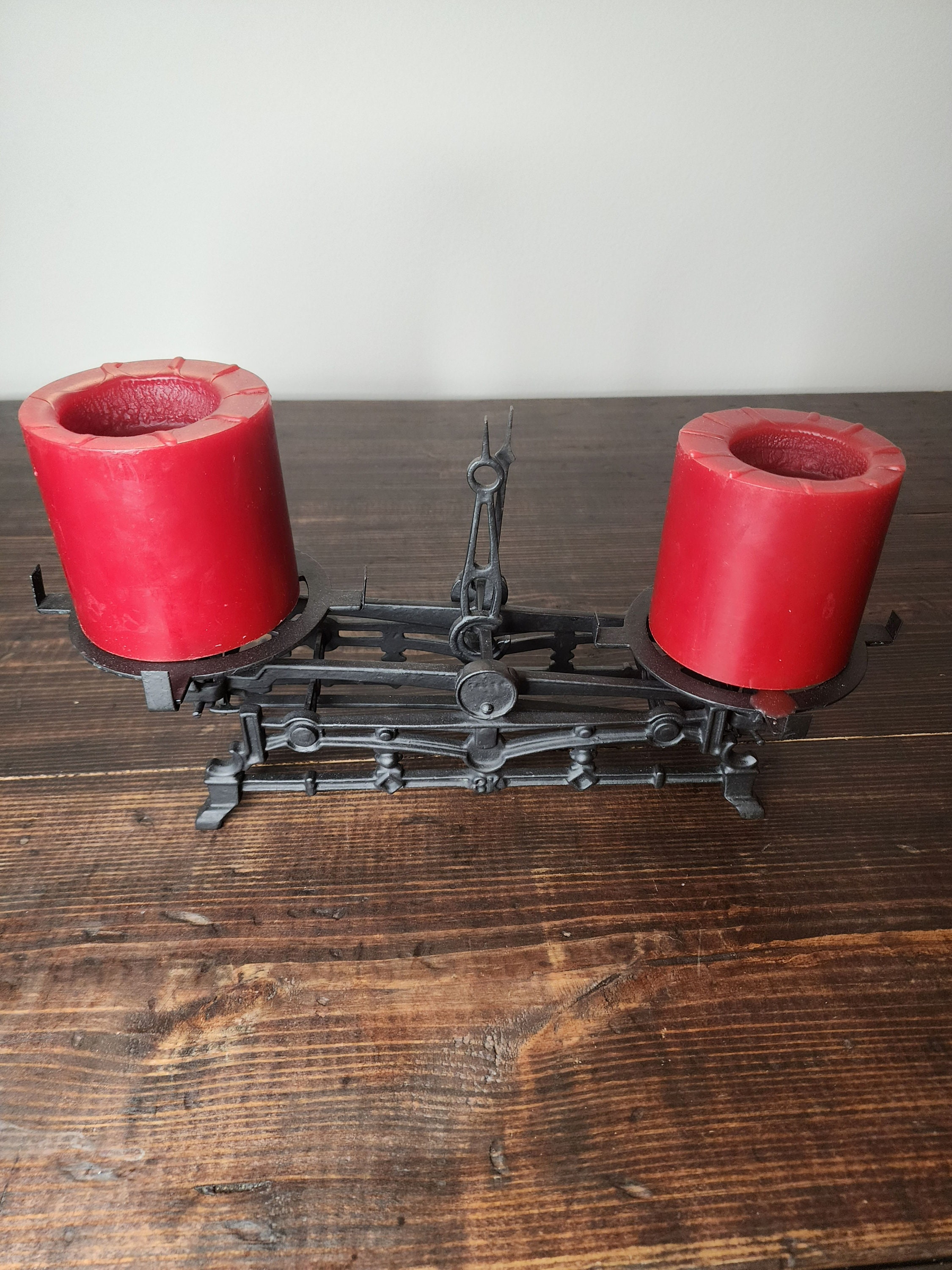 Antique Gothic Apothecary Balance Scale Candle Holder - Etsy