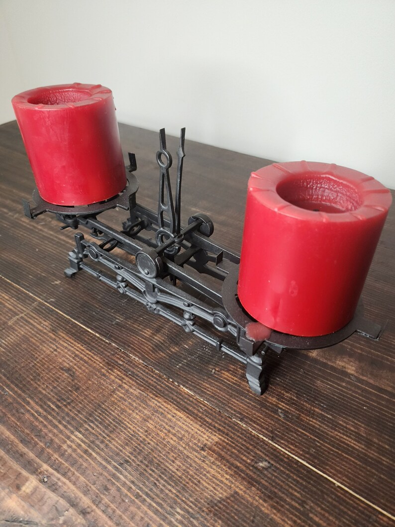 Antique Gothic Apothecary Balance Scale Candle Holder - Etsy