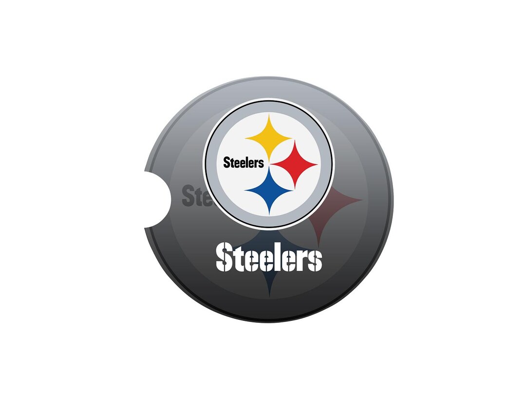 Steelers Neoprene Car Coasters - Set of 2 - Etsy