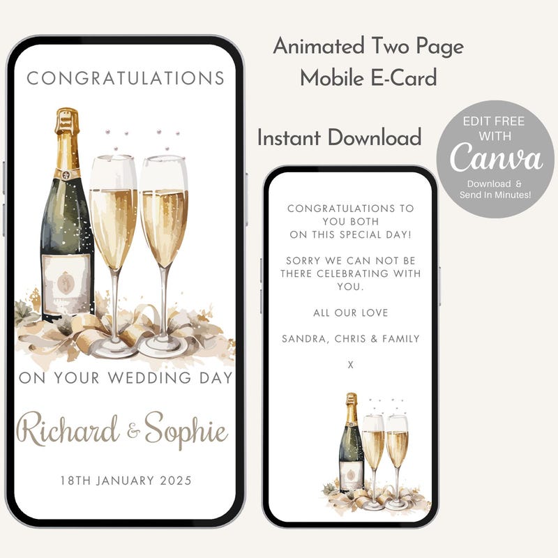 Wedding E Card - Etsy