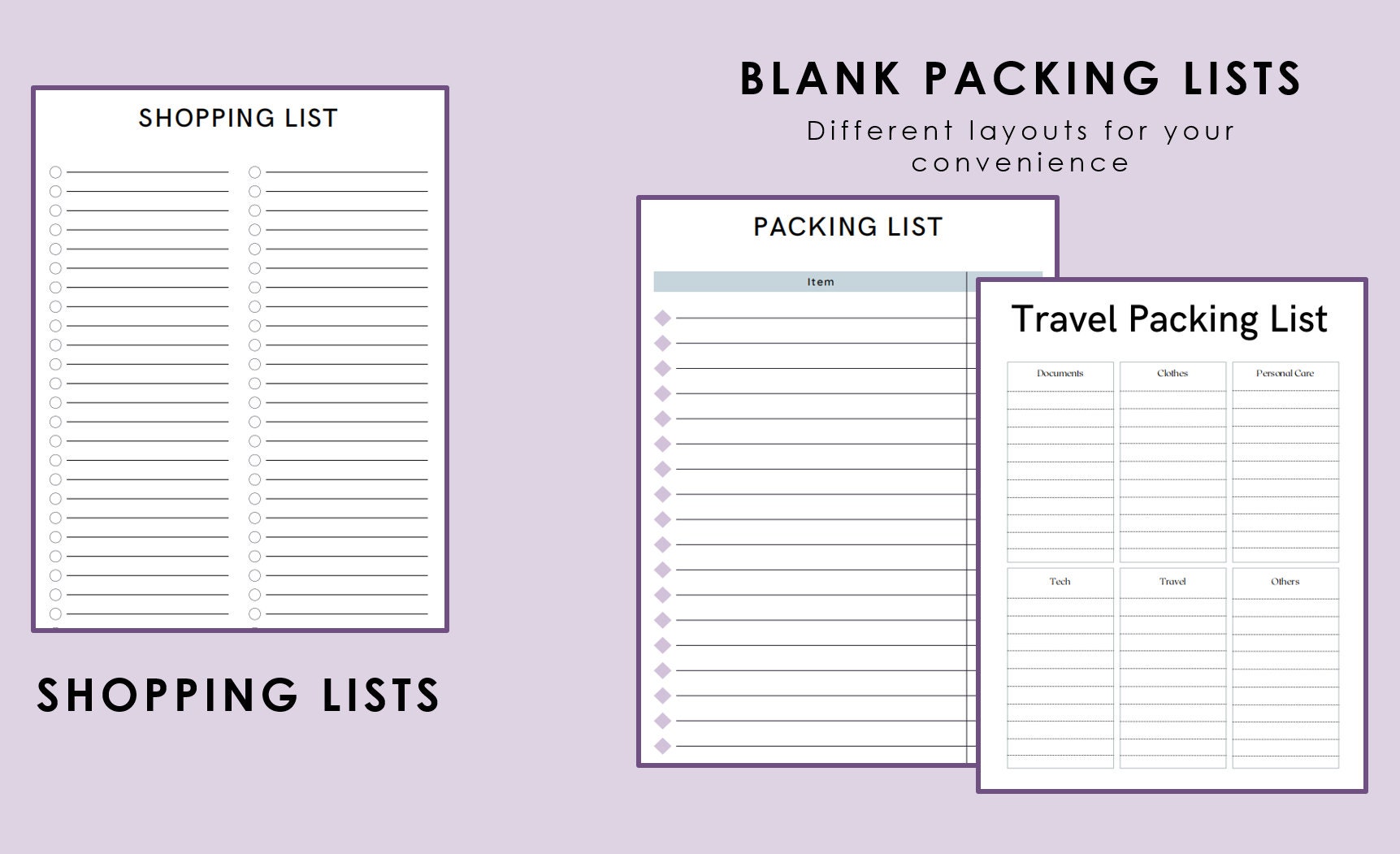 Ultimate Digital Travel Planner - Travel Organizer, Travel Budget ...