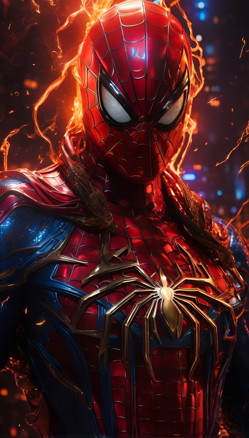 Electric Spiderman: Charged Vigilance - Etsy