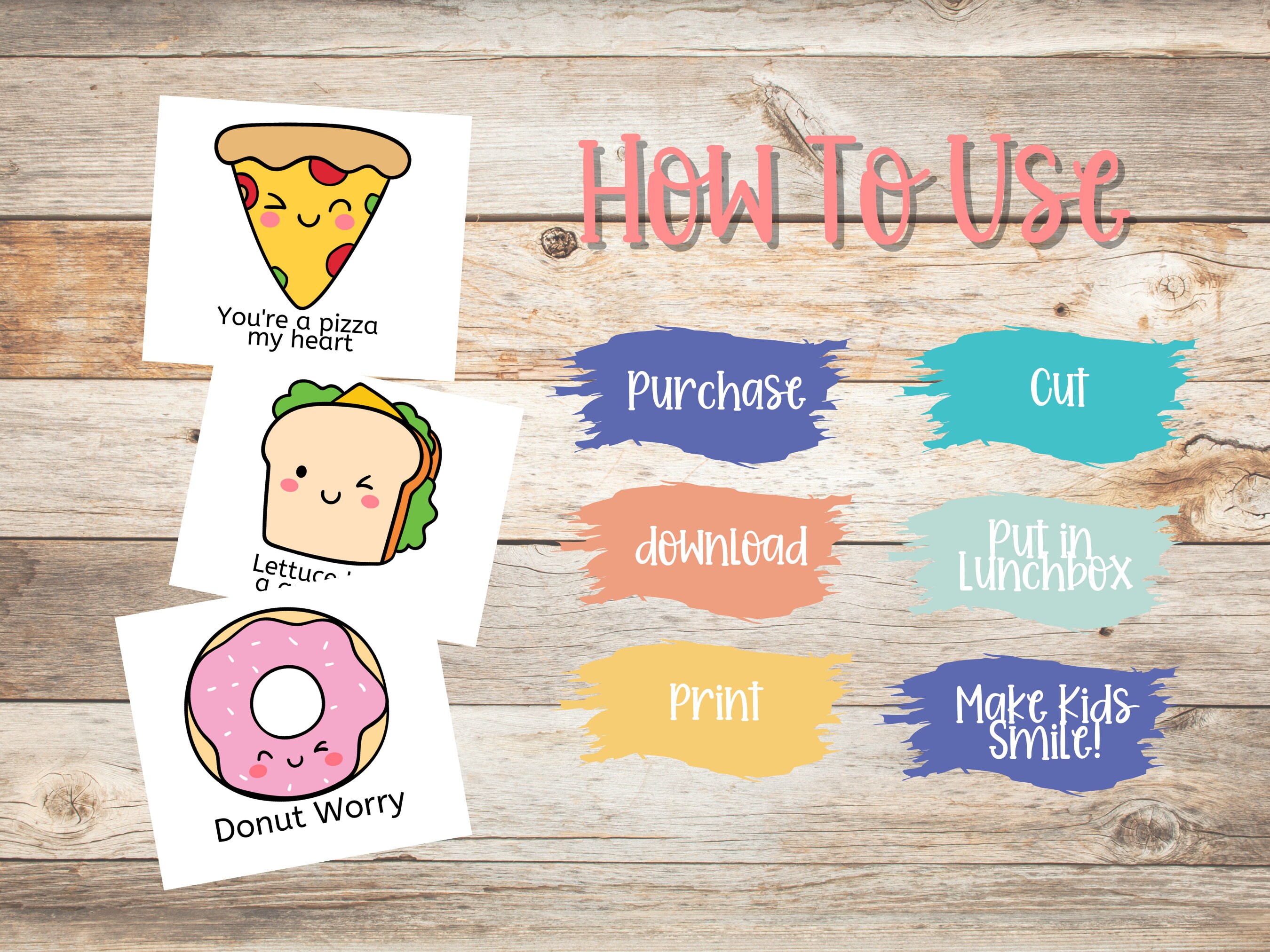 Lunch Notes, Lunch Box Cards, Lunch Box Notes, Jokecards, Back to ...