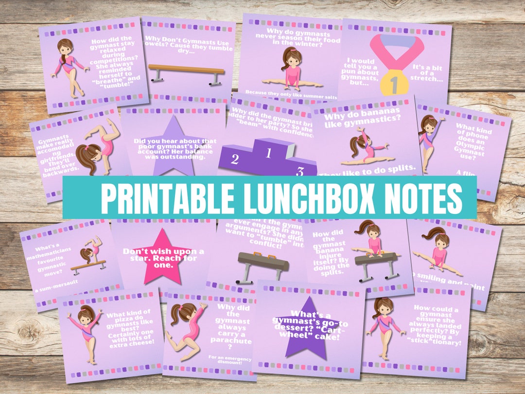 Lunch Notes, Lunch Box Cards, Lunch Box Notes, Encouragement Card ...