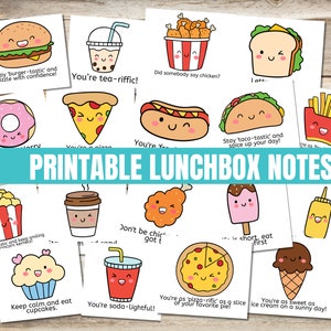 Lunch Notes, Lunch Box Cards, Lunch Box Notes, Jokecards, Back to ...