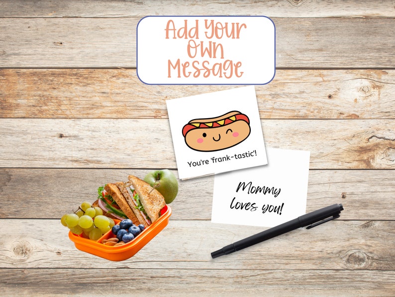 Lunch Notes, Lunch Box Cards, Lunch Box Notes, Jokecards, Back to ...