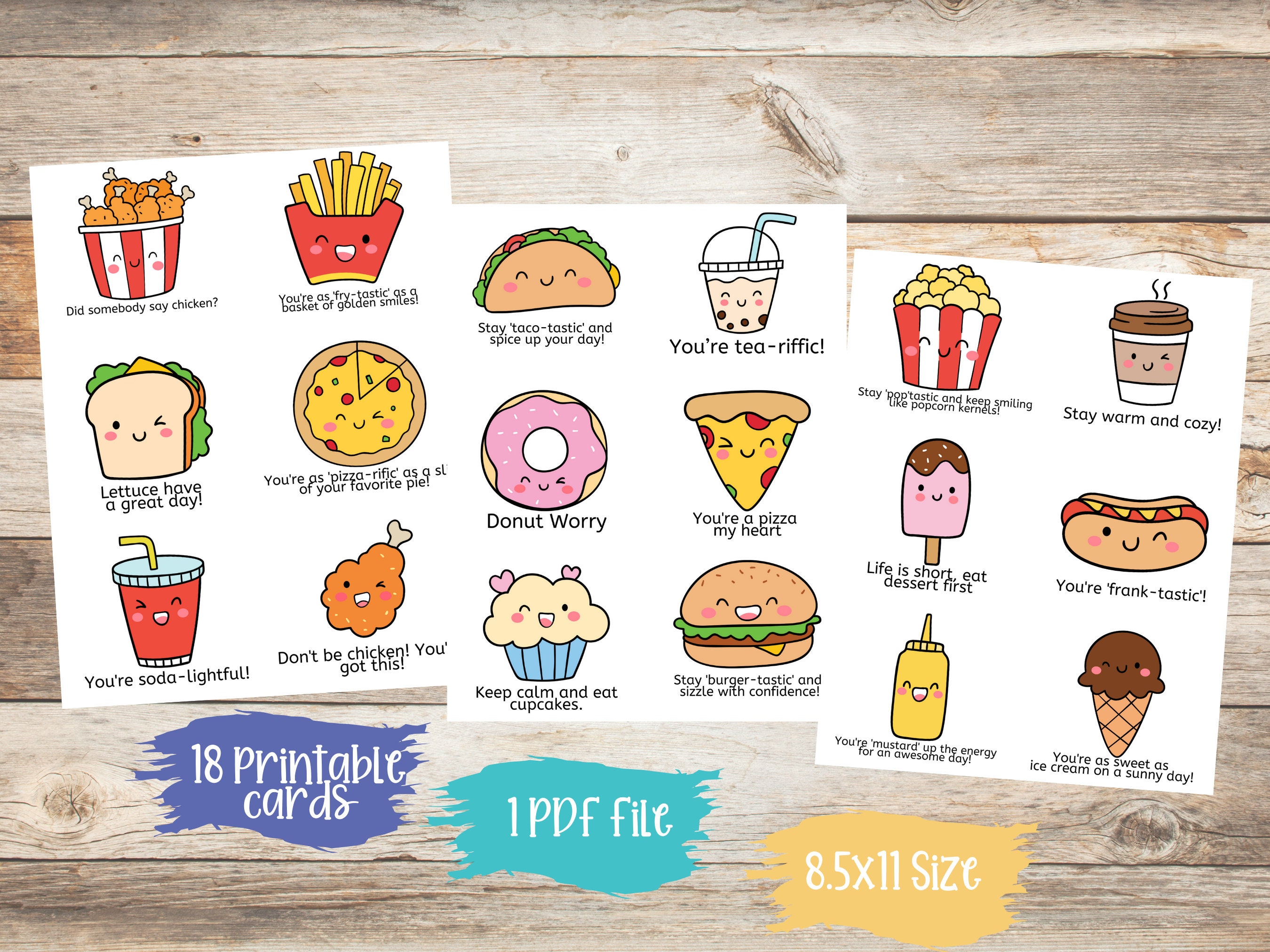 Lunch Notes, Lunch Box Cards, Lunch Box Notes, Jokecards, Back to ...