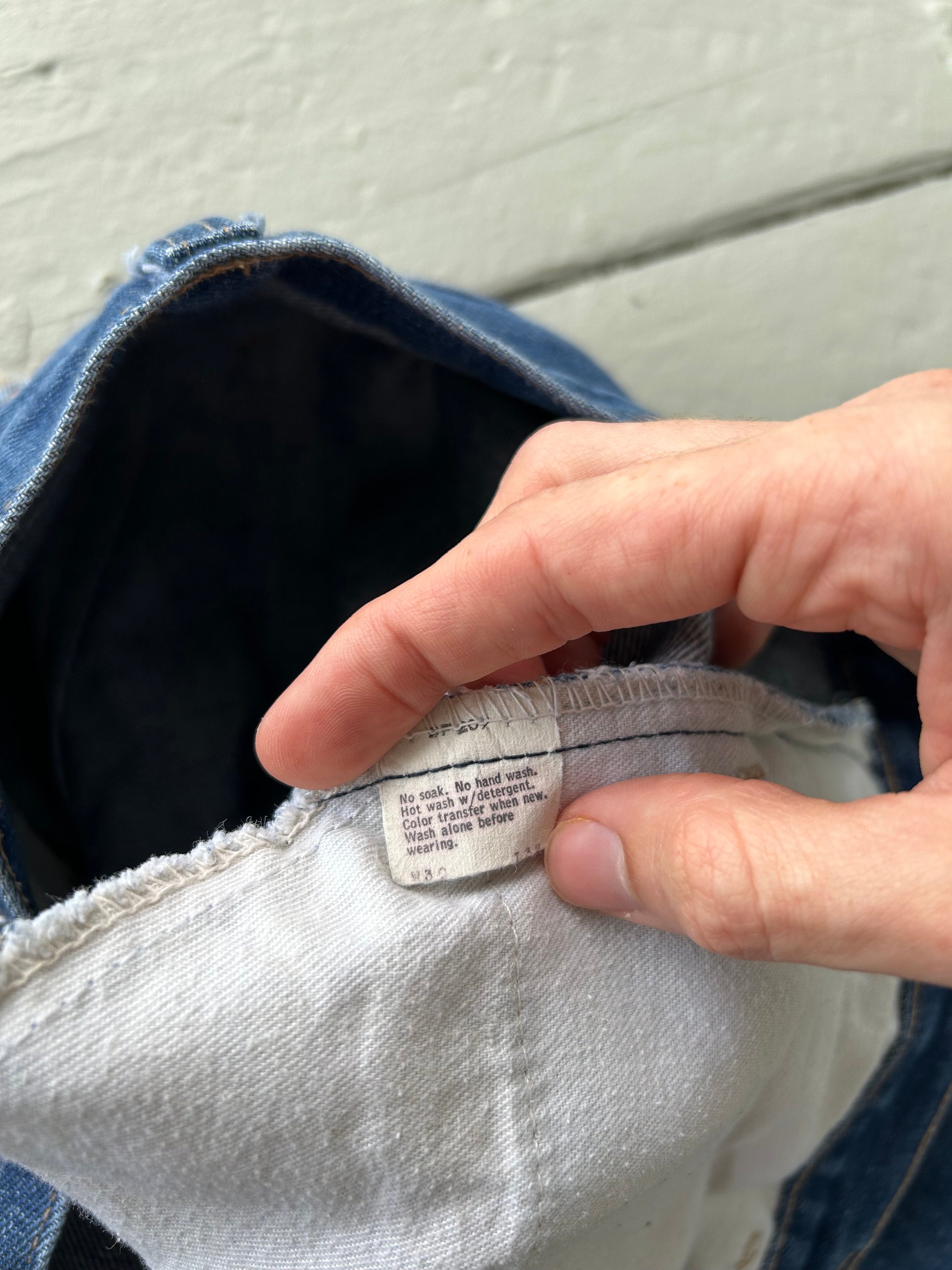 Vintage 70s Levis 646 Bell Bottom Jeans 29x31 Dark Denim Orange Tab Flared Made in USA - Etsy