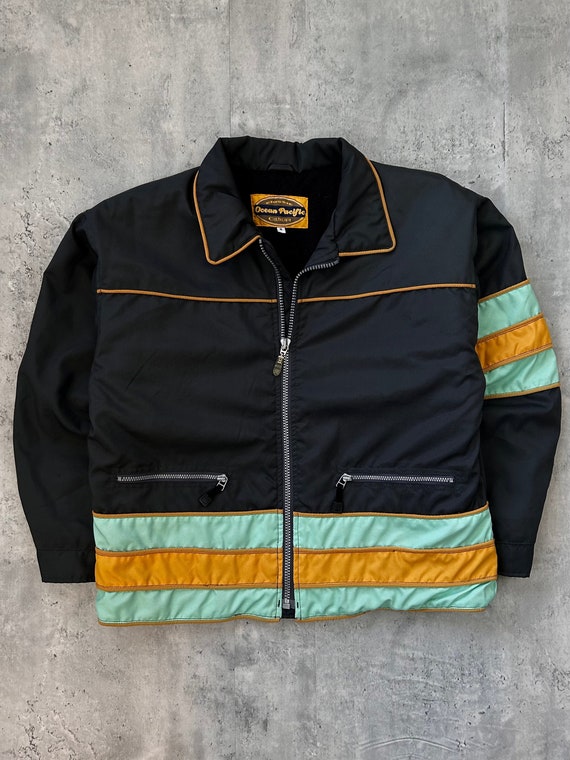 Vintage Y2K Ocean Pacific Lined Jacket (M) OP Polyest… - Gem