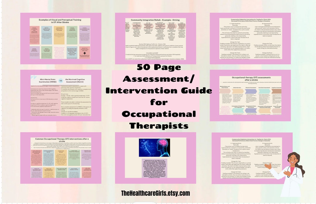 Digital Comprehensive Guide to Assessment and Intervention in Occupational Therapy, Stroke ...