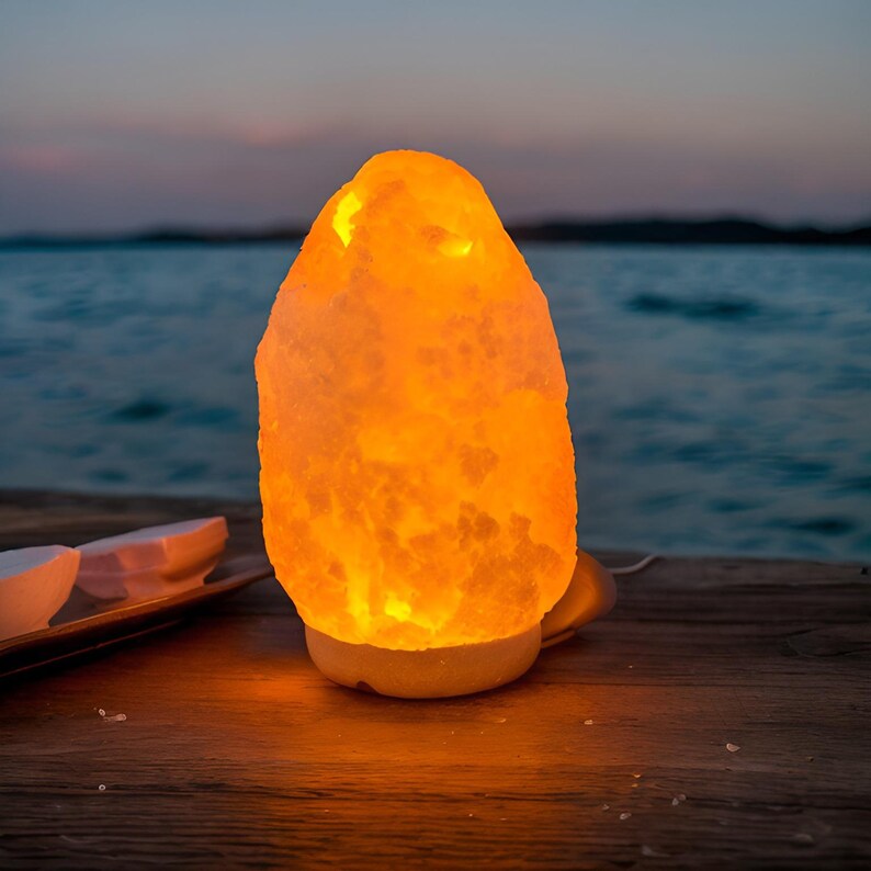 Natural Himalayan Salt Lamp in Various Sizes Relaxing Decor, Soothing ...