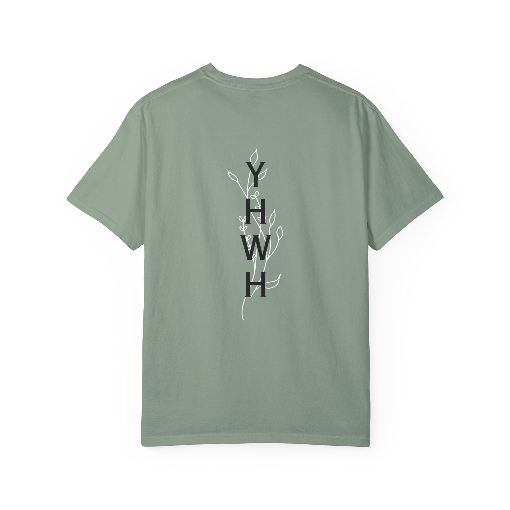 YHWH Shirt Yahweh Shirt Hebrew T-shirt Messiah Back Design Minimalist ...