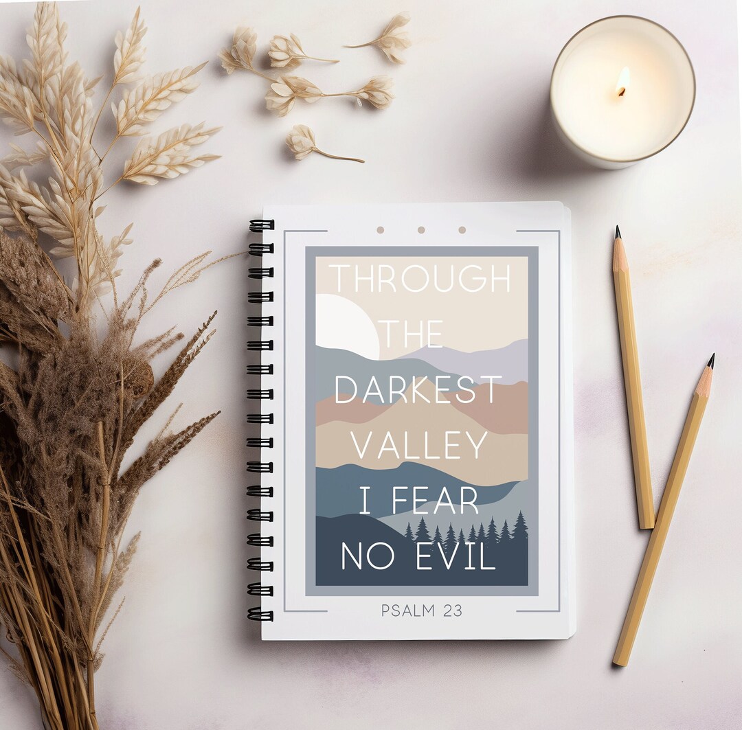 Sermon Notes Sermon Notes Notebook Boho Church Journal Psalms Bible ...