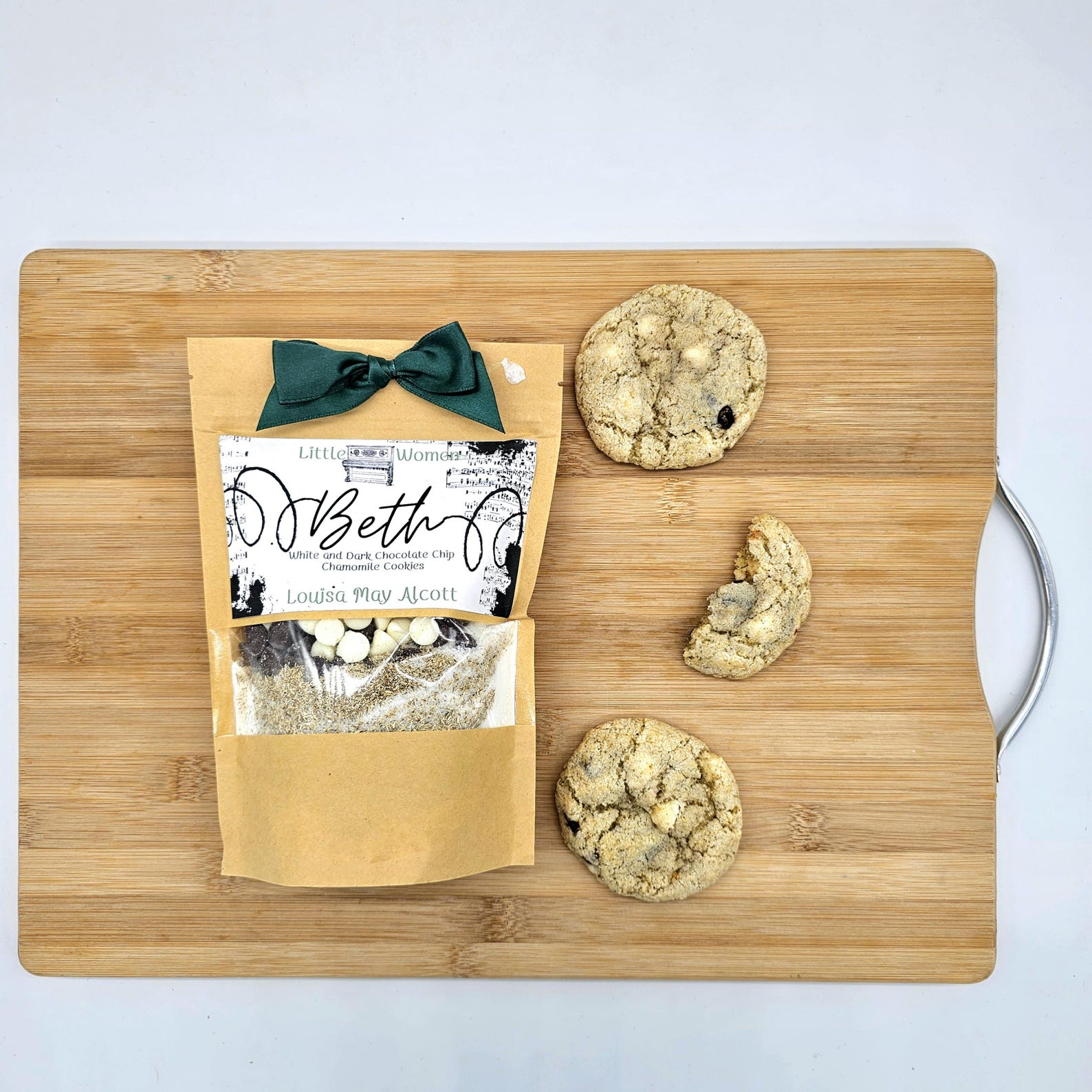 Beth March: White and Dark Chocolate Chip Chamomile Cookies - Etsy