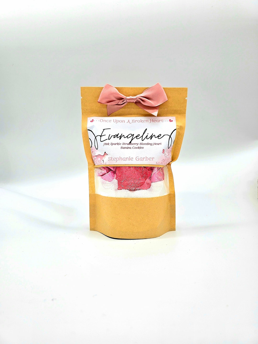 Evangeline: Pink Sprinkle Strawberry Bleeding Heart Banana Cookie Mix ...