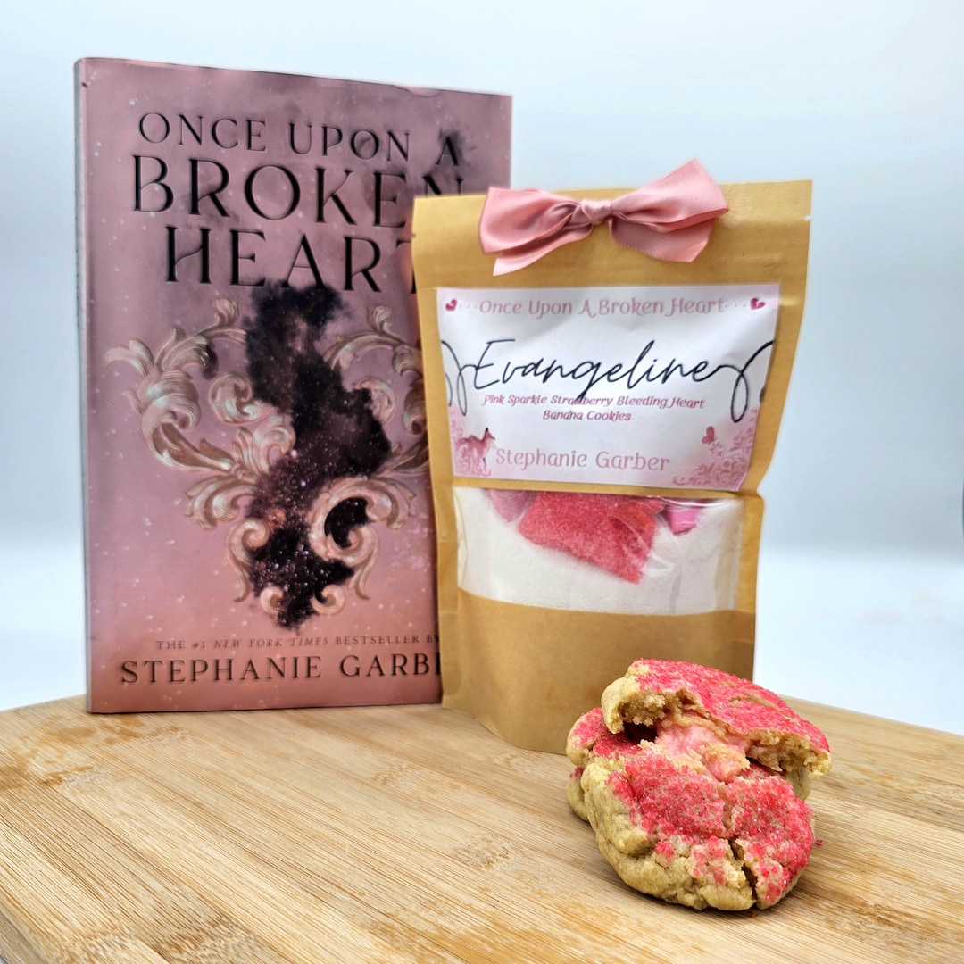 Evangeline: Pink Sprinkle Strawberry Bleeding Heart Banana Cookie Mix ...