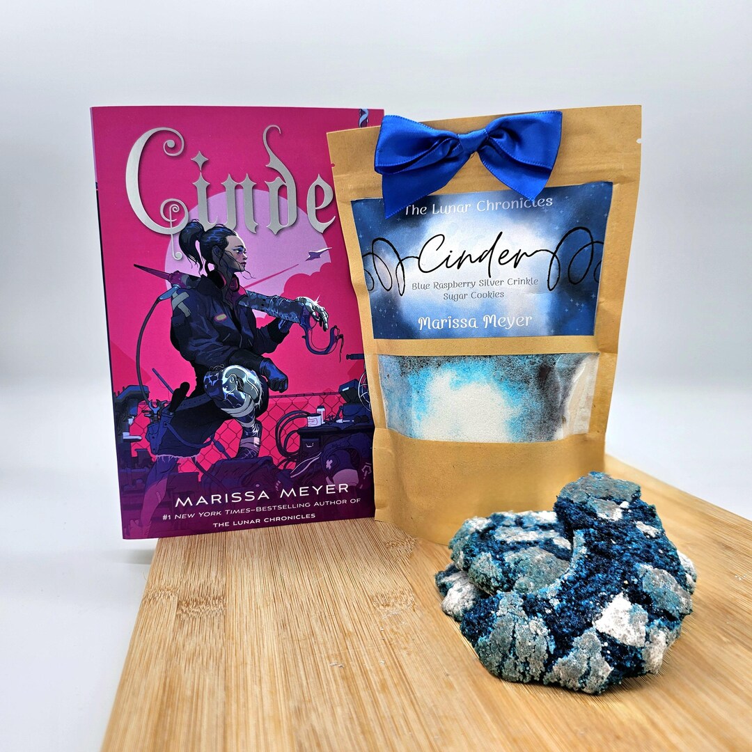 Cinder: Blue Raspberry Silver Crinkle Sugar Cookie Mix Inspired by ...