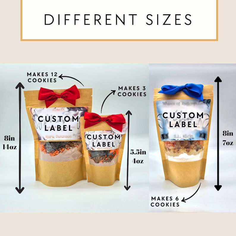 Wedding Favor Cookie Mix - Personalized "happily Ever After" Flavor ...