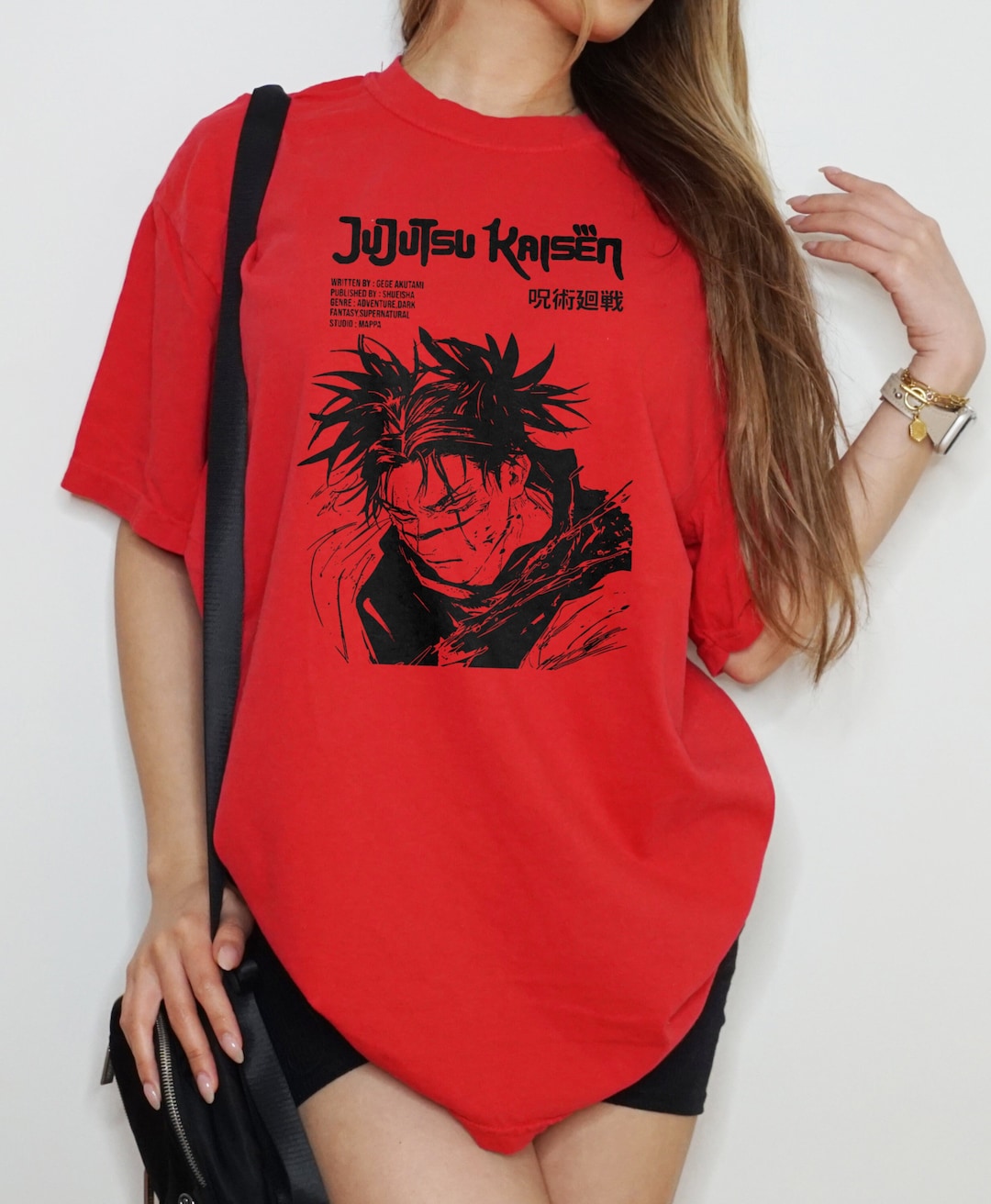 Choso Jujutsu Kaisen Anime Shirt, JJK Graphic Art Shirt, Anime Love ...