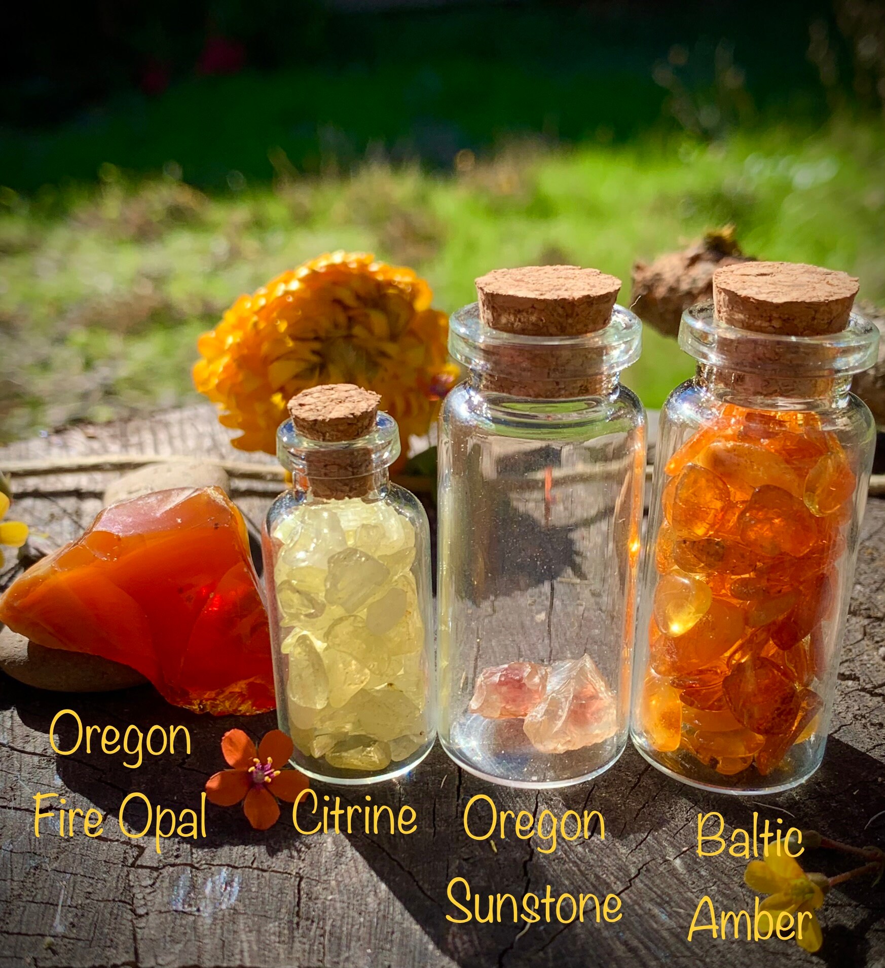 Rare Stone Solar Ritual Set for Sun Lovers ~ Oregon Sunstone, Oregon ...
