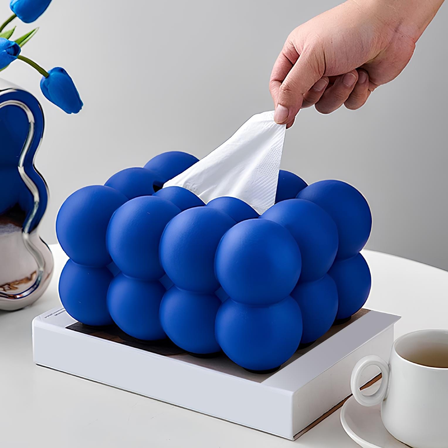 Cloud Tissue Box, Bubble Tissue Holder, Marshmallow Napkin Box, Tissue ...