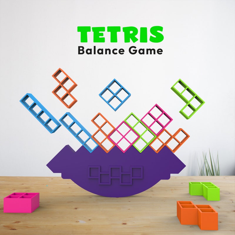Tetris Balance Game - Etsy