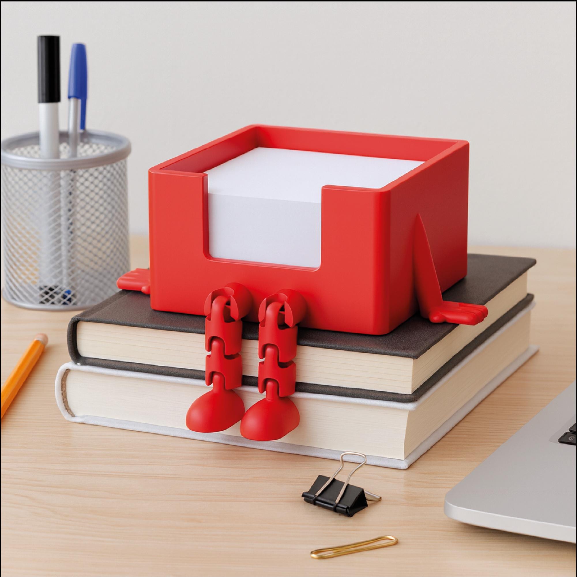 Articulated Sticky Note Holder | Fun Storage With Legs Toy | Desk ...