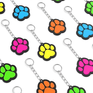 Cute Paw Keychain/keyring, Surprise for Animal Lovers, Unique Pet Lover ...