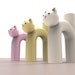 Cute Cat Floral Vase, Cathead Shaped Tube Vase, Unique Kitty Decoration ...