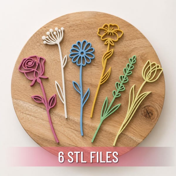 3d Wall Art Floral - Etsy UK