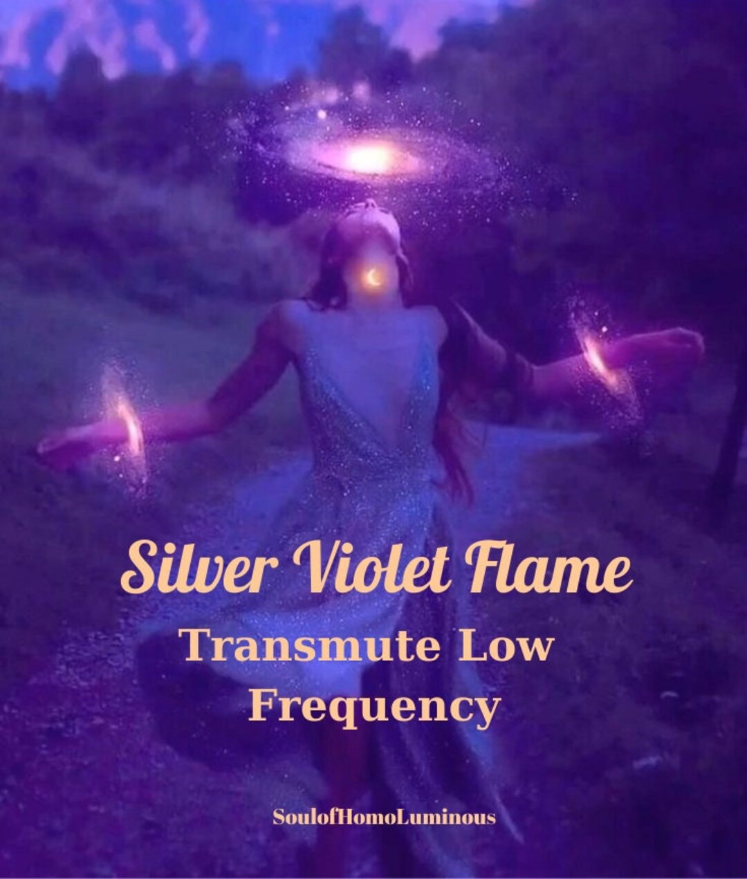 Silver Violet Flame Reiki Healing Energy - Etsy
