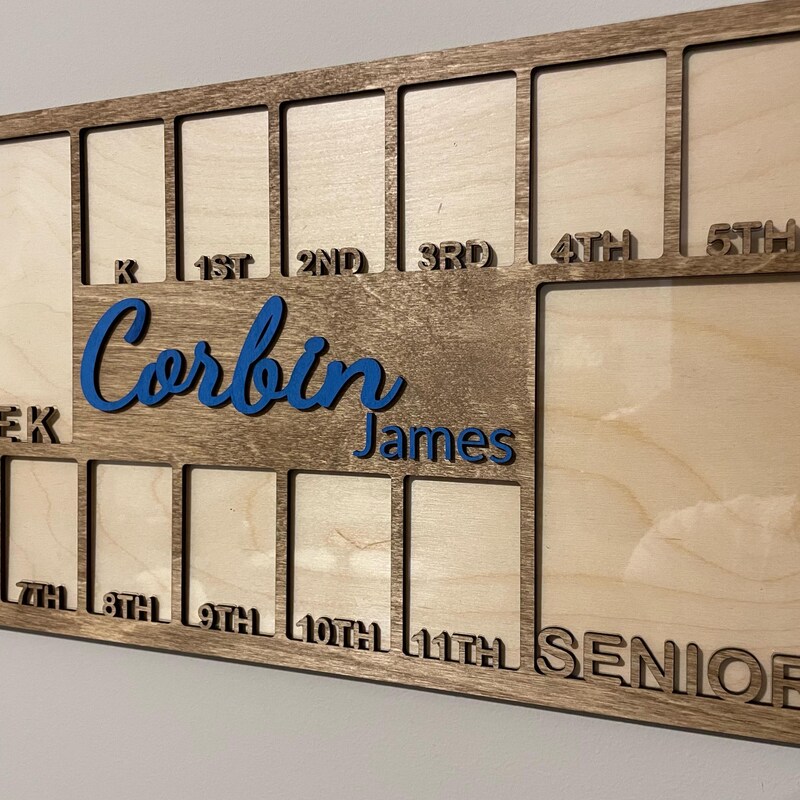 K 12 Picture Frame - Etsy