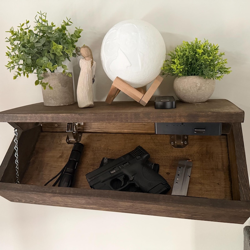 Hidden Compartment Shelf - Etsy
