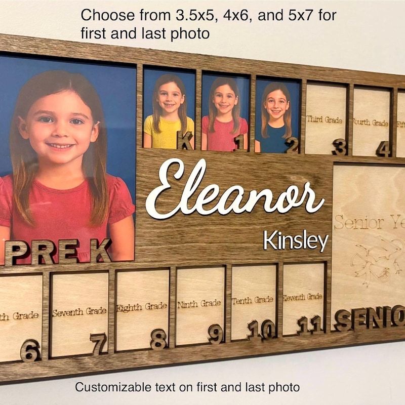 School Picture Frame - Etsy