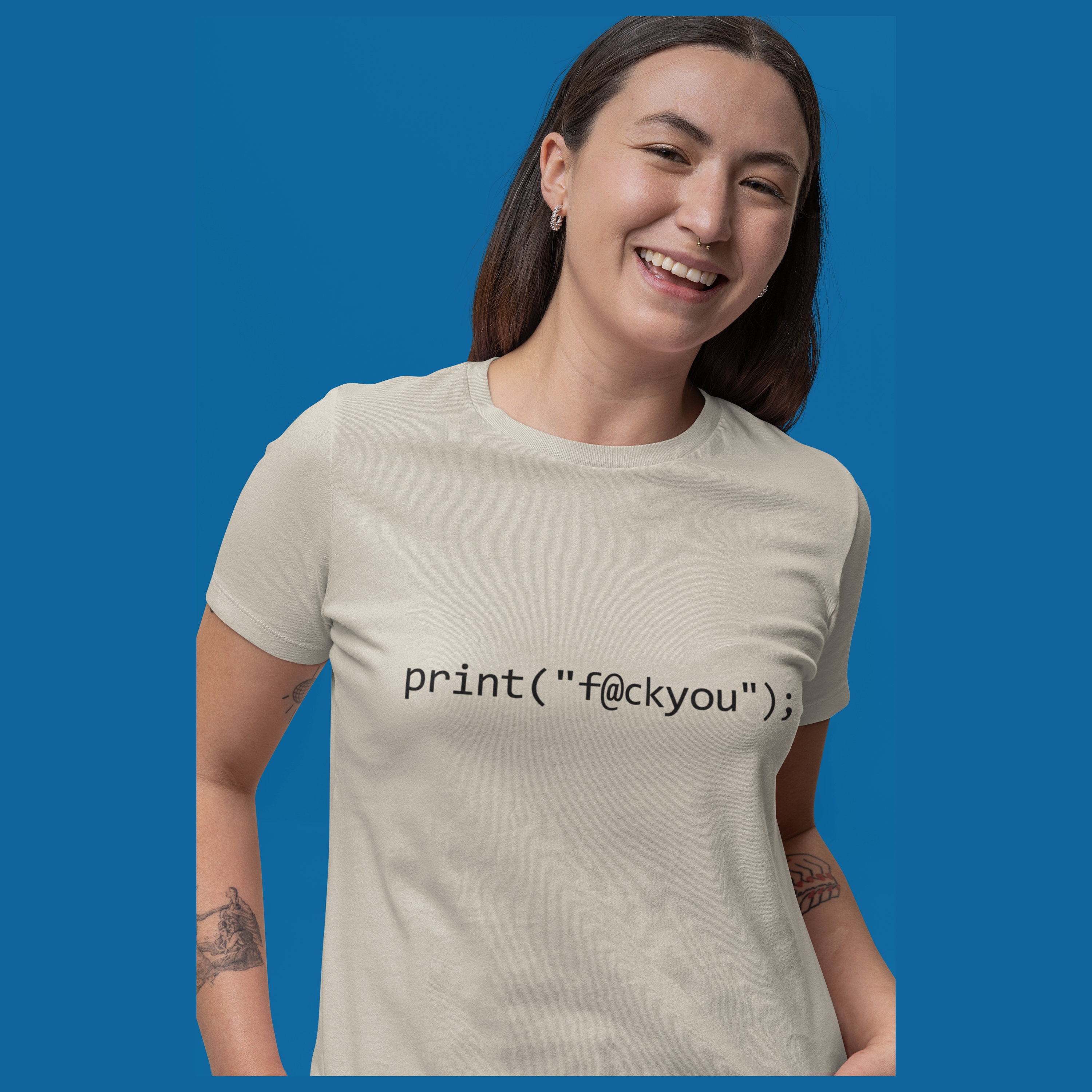 Printfckyou Funny Programmer Shirt, Coding Humor T-shirt, New Coder Gift Tee, Programmer's Humor ...