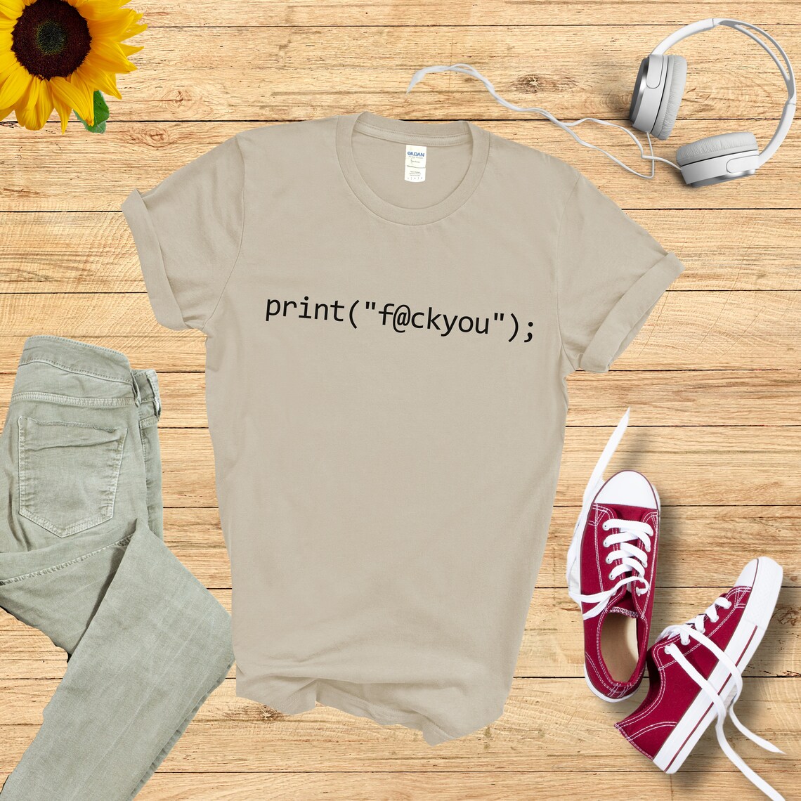 Printfckyou Funny Programmer Shirt, Coding Humor T-shirt, New Coder ...